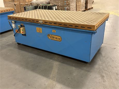 Lot - Denray "9600 Carbon" Downdraft Table | Place Your Bid at MachineryMax