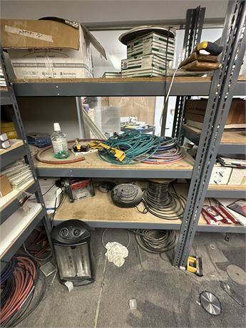 Lot - Rack and Contents | Place Your Bid at MachineryMax