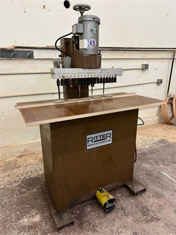 Lot - Ritter "R19F" Line Borer - 19-Spindle 32MM | Place Your Bid at ...