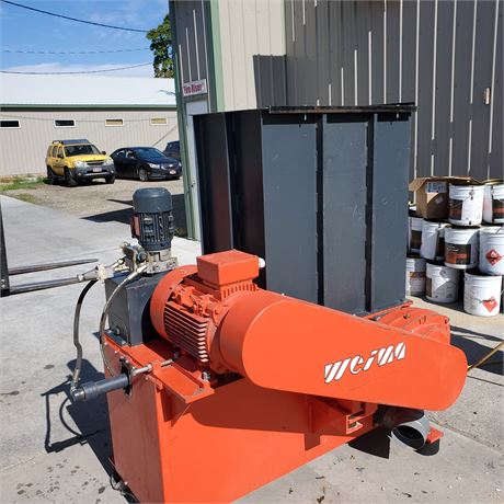 Lot - Weima "WL1" 18 HP Wood Waste Grinder | Place Your Bid at MachineryMax