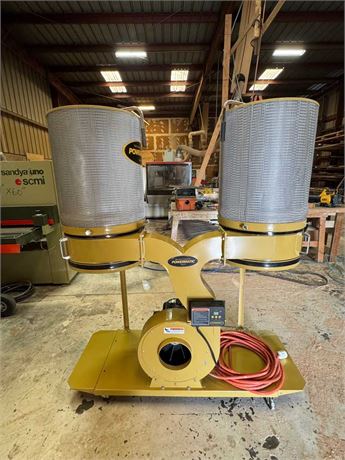 Lot - Powermatic "PM1900TX" 3HP Canister Filter Dust Collector | Place ...