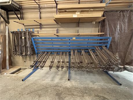 Lot - JLT Panel Clamp Rack | Place Your Bid at MachineryMax