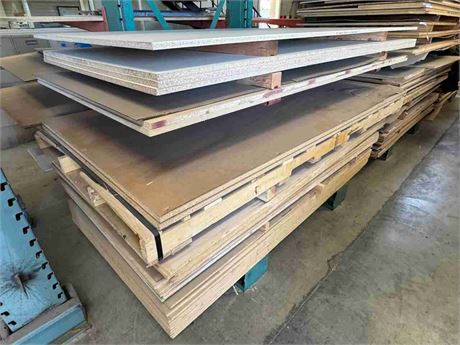 Lot - Sheet Goods | Place Your Bid at MachineryMax