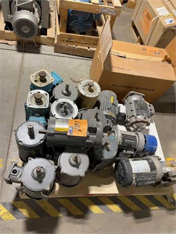 Lot - Pallet of Electric Motors | Place Your Bid at MachineryMax