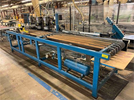 Lot - Feed Through Hardware Boring Machine | Place Your Bid at MachineryMax