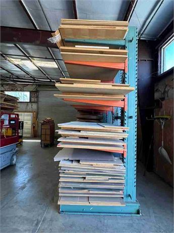 Lot - Material Rack | Place Your Bid at MachineryMax