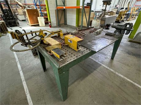Lot - Custom Pipe Bending Station | Place Your Bid at MachineryMax
