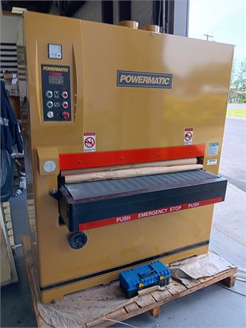 Lot - 2022 Powermatic "WB-43" Widebelt Sander - NEW AND NEVER INSTALLED ...
