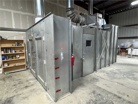 Lot - AFC "CP-2D" Finishing Booth | Place Your Bid at MachineryMax