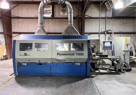 Lot - Weinig "Powermat 1000" Moulder - Powercom ATS | Place Your Bid at ...
