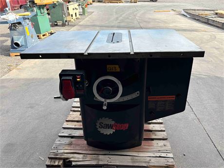 Lot - SawStop "CB 57230" 10" Table Saw | Place Your Bid at MachineryMax