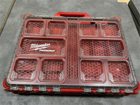 Lot - Milwaukee "Pack Out" Tool Box | Place Your Bid at MachineryMax