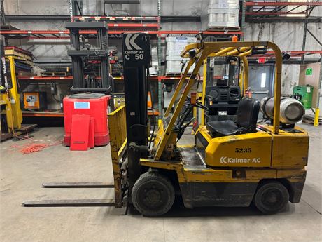 Lot - Kalmar AC "C50" Industrial Forklift | Place Your Bid at MachineryMax