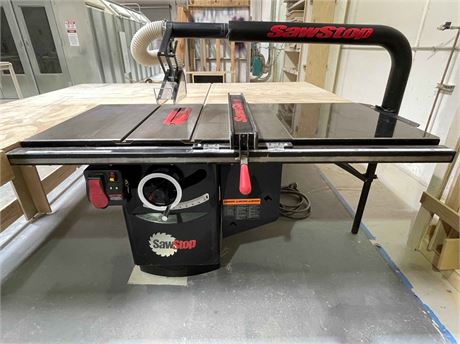 MachineryMax - Heavy Machinery Auctions - SawStop "CB 53480" 10" Table ...