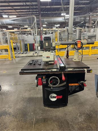 Lot - SawStop "ICS73480" Table Saw | Place Your Bid at MachineryMax