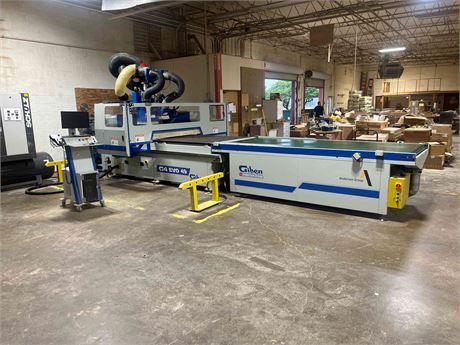 Lot - Giben "G4 EVO 49" flat table CNC with off load table | Place Your ...