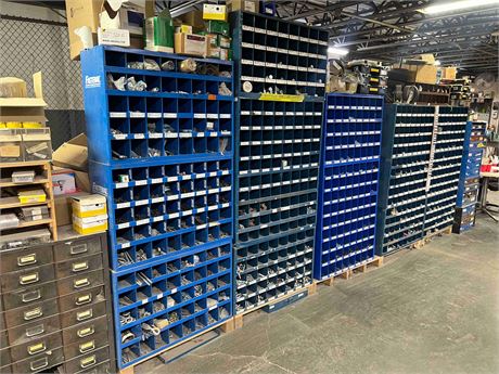 Lot - Hardware & Storage Racks | Place Your Bid at MachineryMax