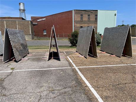 Lot - "A" Frame slab rack Qty. (4) | Place Your Bid at MachineryMax