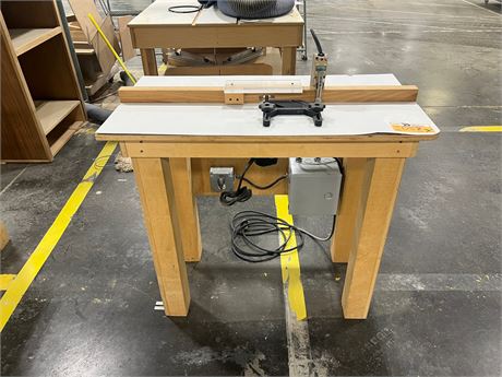 Lot - Porter Cable Router Table | Place Your Bid at MachineryMax