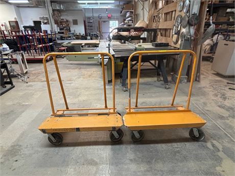 Lot - (2) Panel Carts | Place Your Bid at MachineryMax