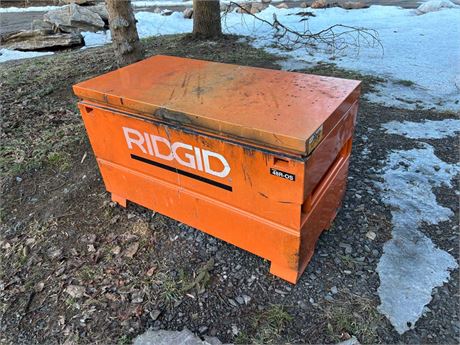 Lot - Ridgid Storage Chest | Place Your Bid at MachineryMax