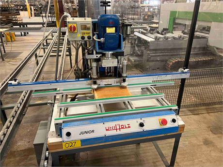 Lot - Uniolz "Junior" Hardware Boring Machine | Place Your Bid at ...