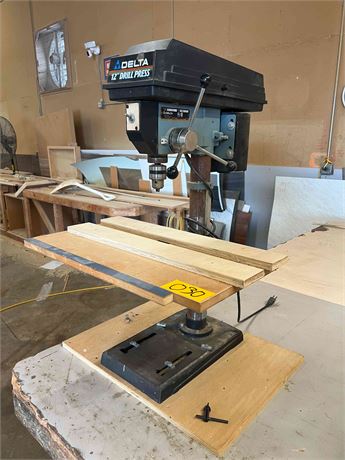 Lot - Delta 12" drill press | Place Your Bid at MachineryMax