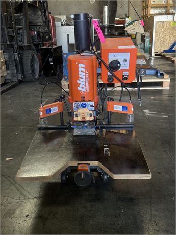 Lot - Blum "MiniPress P" Hinge Drill and Insertion machine | Place Your ...