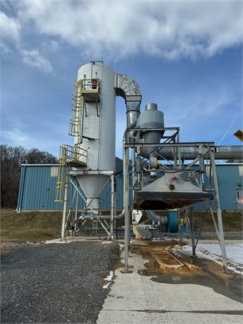 Lot - MAC Outdoor 100HP Dust Collection System | Place Your Bid at ...