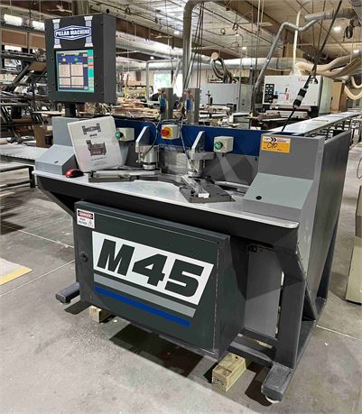 Lot - Pillar "M45" Miter Door Machine | Place Your Bid at MachineryMax