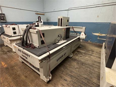 Lot - CNC Factory "Viper XP" Flat Table CNC | Place Your Bid at ...