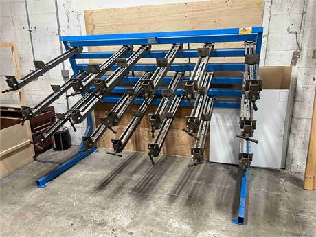 Lot - JLT "79F-8-PC" Clamp Rack | Place Your Bid at MachineryMax