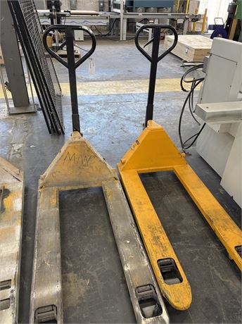 Lot - (2) Pallet Jacks - Mt Vernon, NY | Place Your Bid at MachineryMax