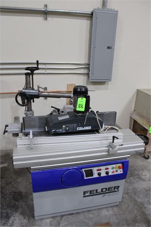 Lot - FELDER "F900" SLIDING TABLE SHAPER | Place Your Bid at MachineryMax