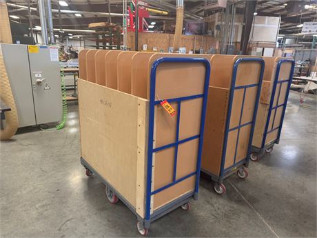 Lot - One (1) Part Cart | Place Your Bid at MachineryMax