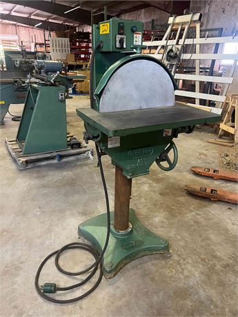 Lot - Burr King 20" Disc Grinder | Place Your Bid at MachineryMax