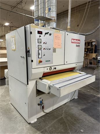 Lot - Butfering "Super 211ML" 43" 2-Head Wide Belt Sander | Place Your ...