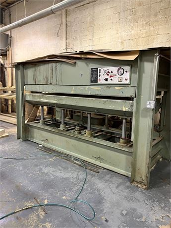 Lot - Italpresse "SCF/8 S" Heavy Duty Veneer Hot Press | Place Your Bid ...