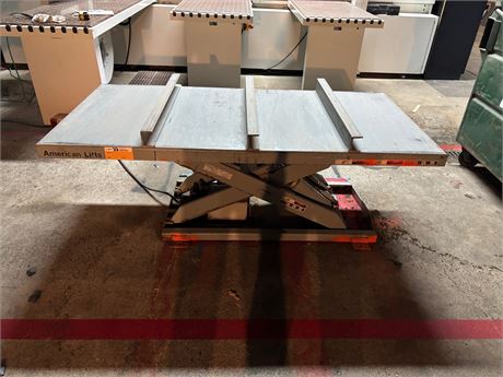 Lot - American Lifts "A4C34NB10A" Lift Table | Place Your Bid at ...