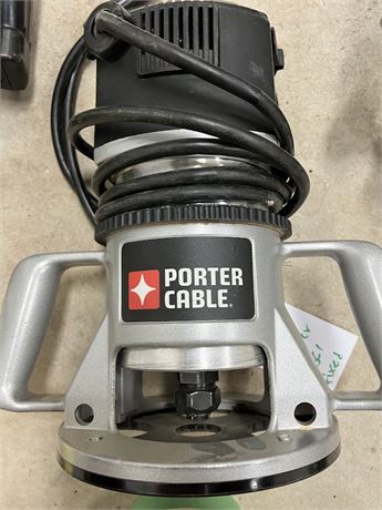 Lot - Porter Cable "75361" Router Fixed Base | Place Your Bid at ...