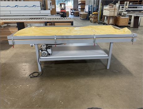 Lot - Vacuum Press Table w/Busch Vacuum Pump | Place Your Bid at ...