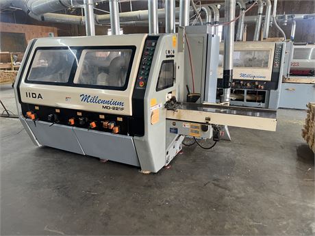 Lot - IIDA "Millennium MD-221F" Moulder - 5-Head | Place Your Bid at ...