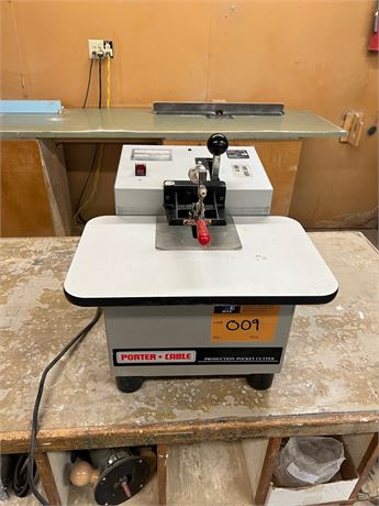 Lot - Porter Cable "552" Production Pocket Cutter | Place Your Bid at ...