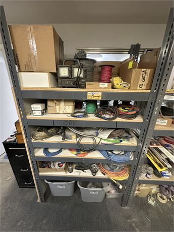 Lot - Rack and Contents | Place Your Bid at MachineryMax