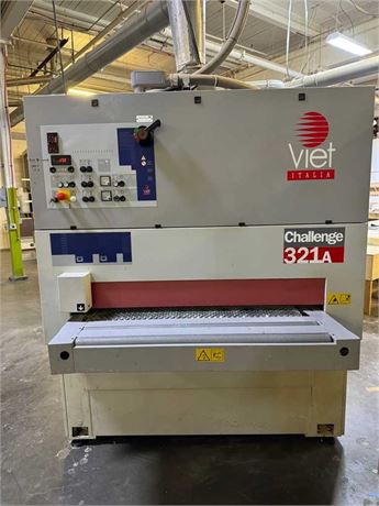 Lot - Viet "Challenge 321A-RRR" Wide Belt Sander | Place Your Bid at ...