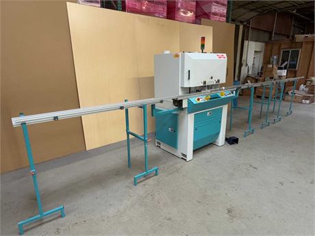 Lot - Hoffmann "MS35SF" Double Miter Saw with Dovetail Routers | Place ...