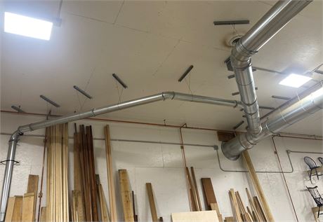 Lot - Nordfab Quick Connect Dust Extraction Pipe | Place Your Bid at ...