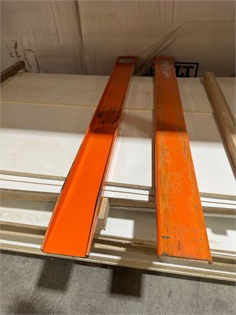 Lot - Wesco Forklift Extensions | Place Your Bid at MachineryMax