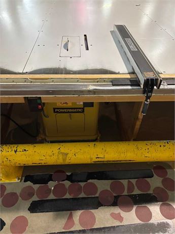 Lot - Powermatic "66-TA" Table Saw | Place Your Bid at MachineryMax