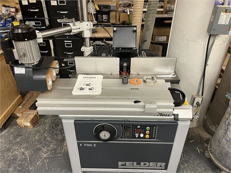 Lot - Felder "F700Z" Shaper | Place Your Bid at MachineryMax
